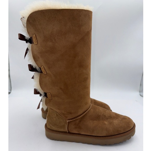 UGG | Shoes | Ugg Womens Bailey Bow Tall Ii Boot 9w Great Condition ...